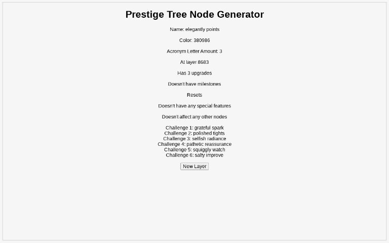 Prestige Tree Node Generator