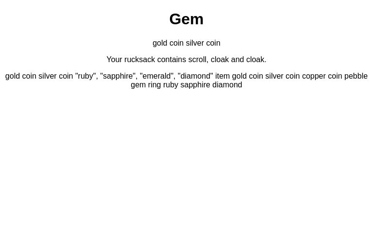 Gem ― Perchance Generator