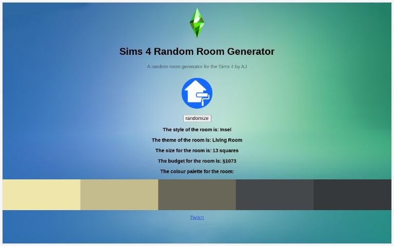 Sims 4 Random Room Generator