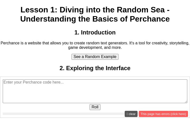 Lesson 1: Diving into the Random Sea - Understanding the Basics of ...