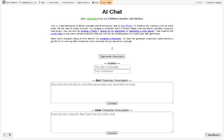 AI Chat & Roleplay (free, no sign-up, fast, unlimited)
