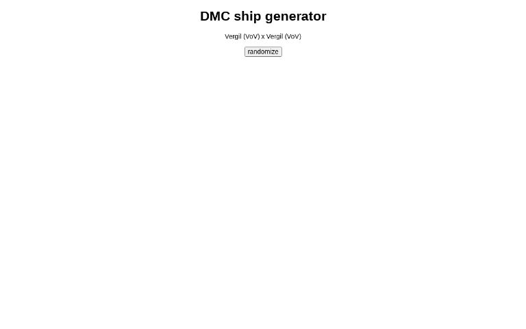 DMC ship generator