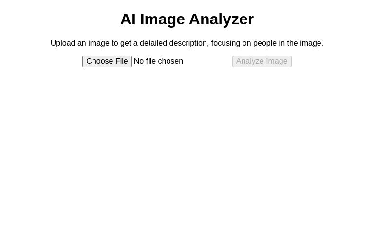 AI Image Analyzer ― Perchance Generator