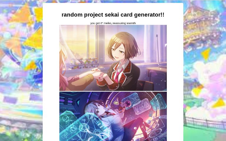 random project sekai card generator!!