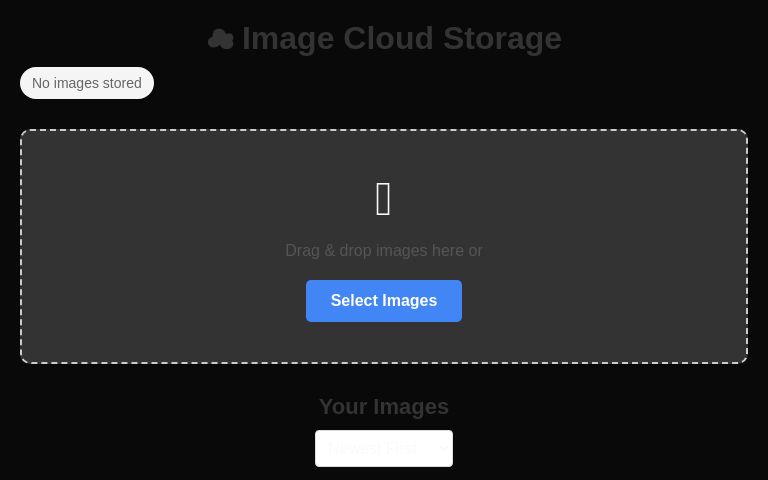 ☁️ Image Cloud Storage ― Perchance Generator