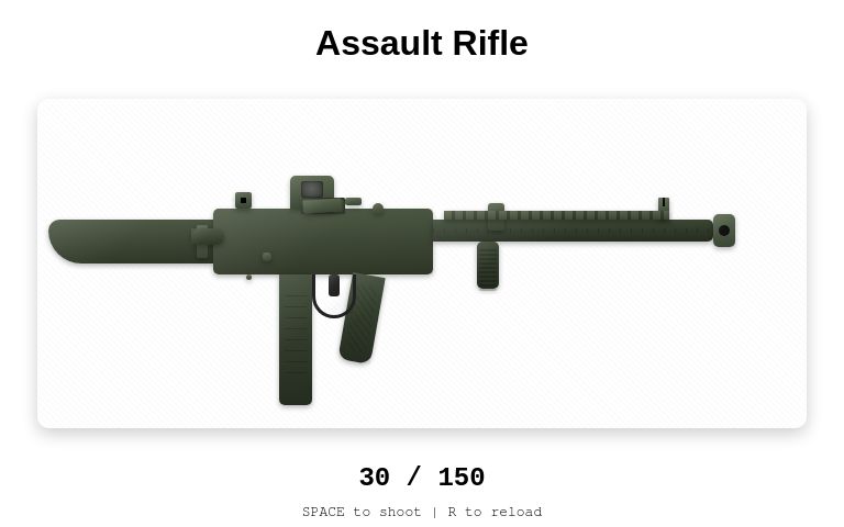 Assault Rifle ― Perchance Generator