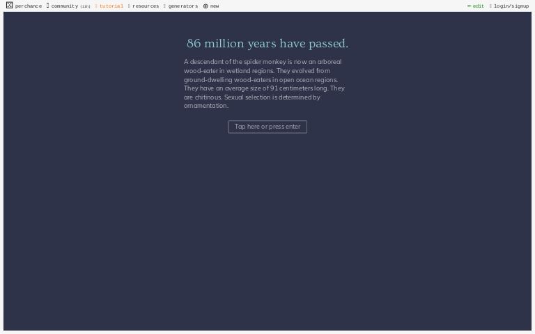 Speculative Evolution Generator