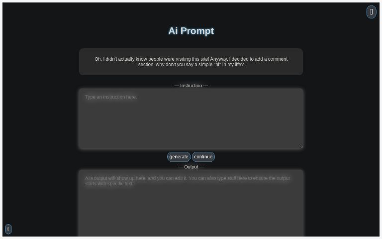 Ai Prompt ― Perchance Generator