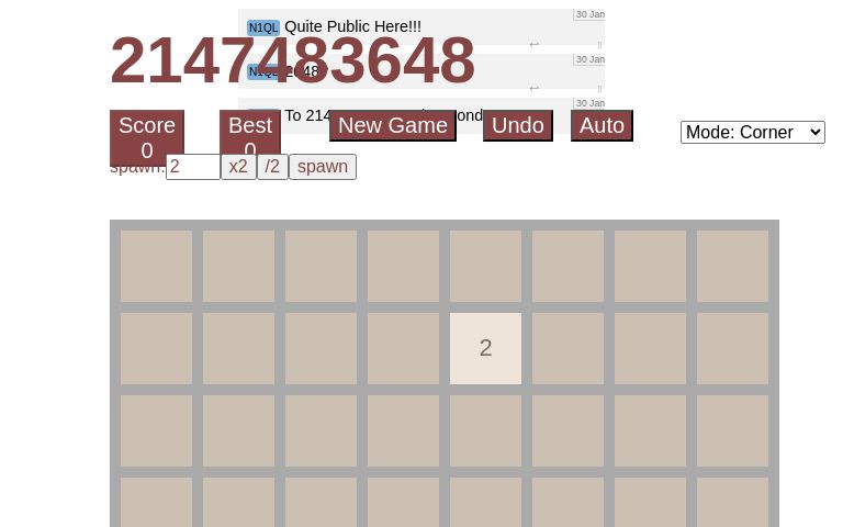 2147483648 ― Perchance Generator