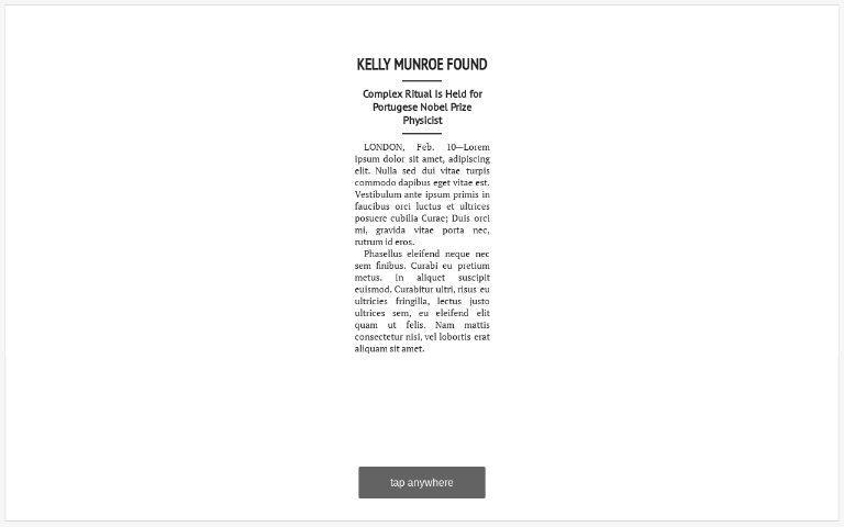 Newspaper Column Template ― Perchance Generator