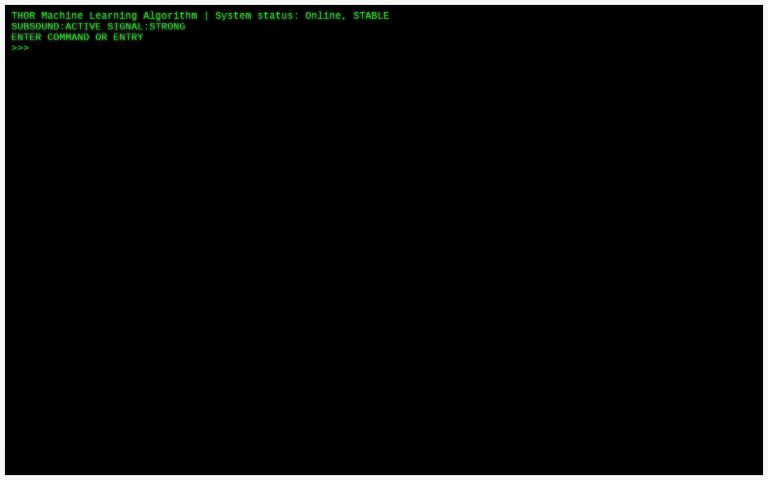 Sci-fi Computer Terminal ― Perchance Generator