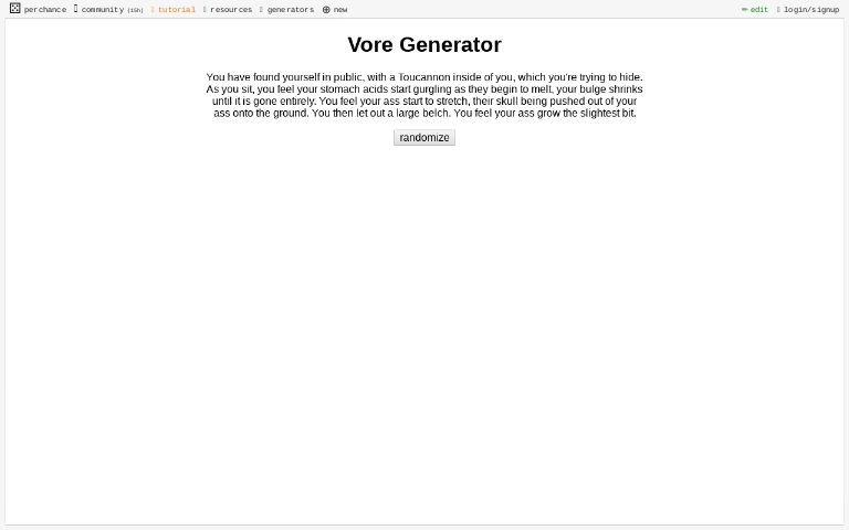 Vore Generator