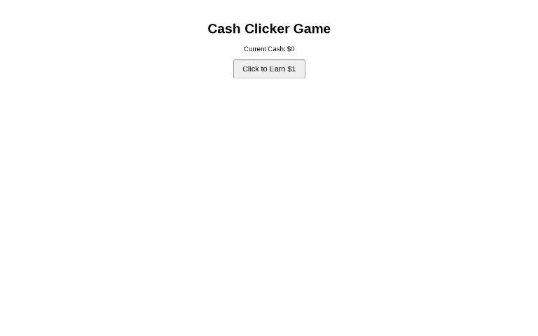 Cash Clicker Game ― Perchance Generator