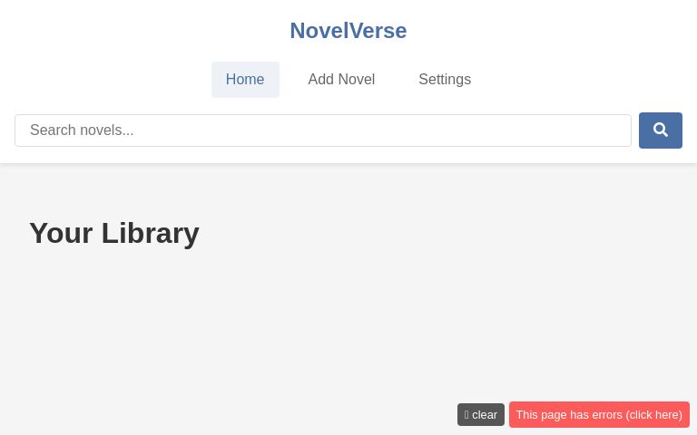 Your Library ― Perchance Generator