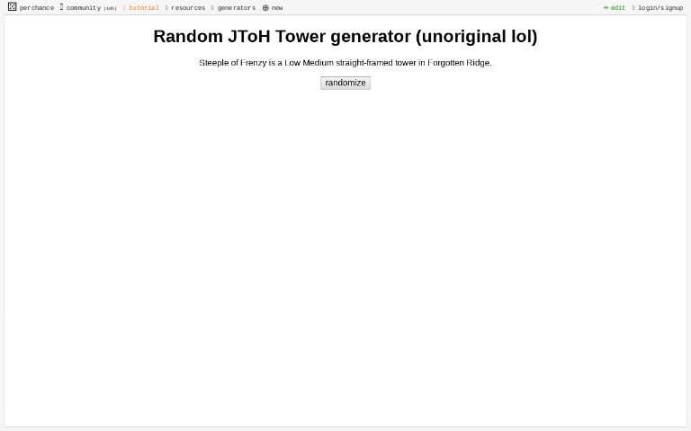 Random JToH Tower generator (unoriginal lol)
