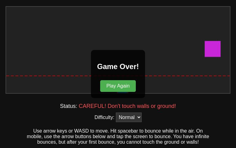 Game Over! ― Perchance Generator