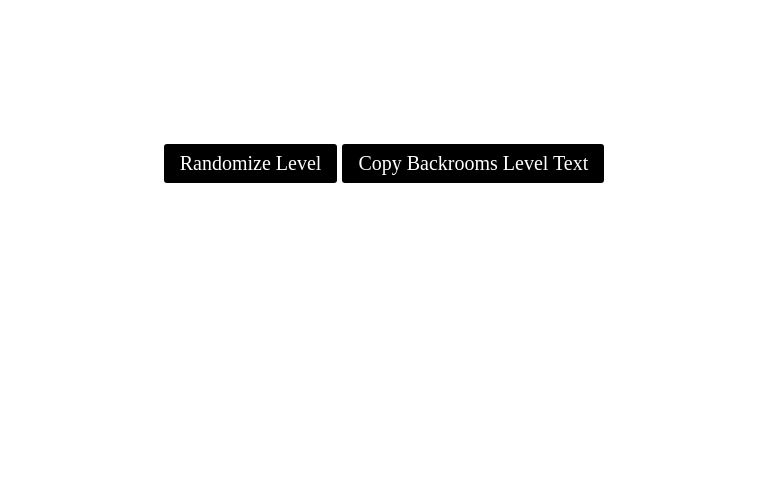 Backrooms Level Generator