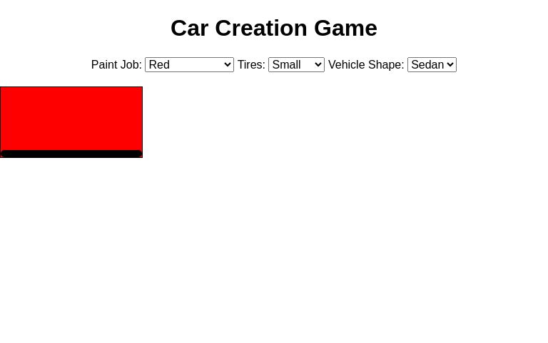 Car Creation Game ― Perchance Generator