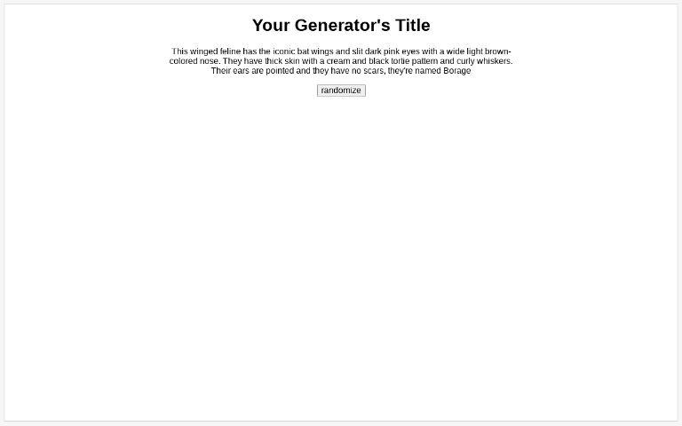 Qjnvzqd801 ― Perchance Generator