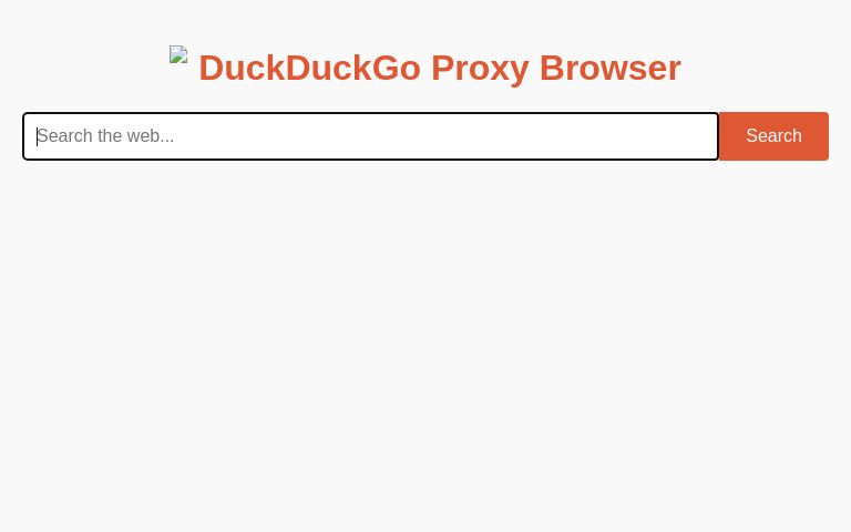 DuckDuckGo Proxy Browser ― Perchance Generator