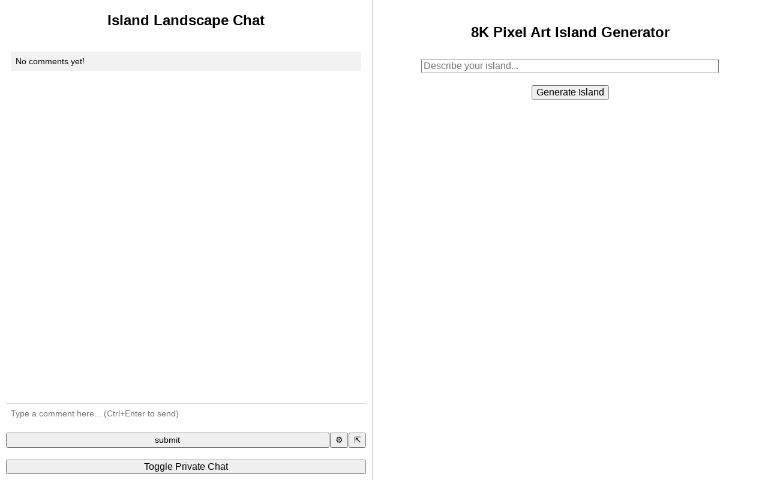 Island Landscape Chat