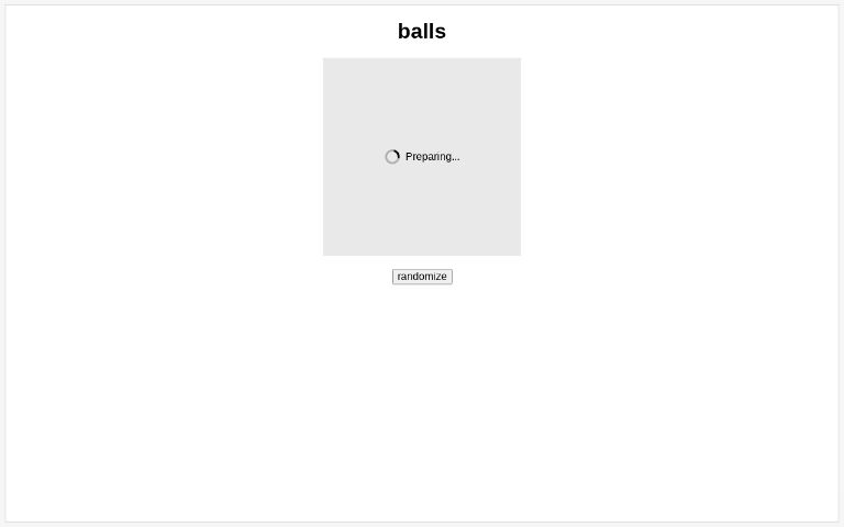 balls ― Perchance Generator
