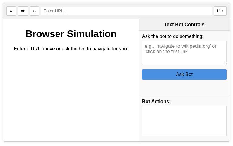 Browser Simulation ― Perchance Generator