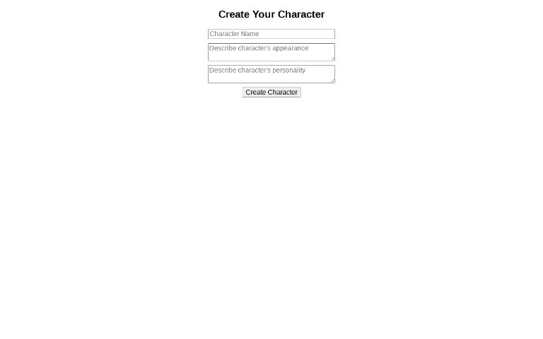 Create Your Character ― Perchance Generator
