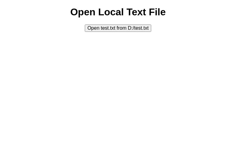 Open Local Text File ― Perchance Generator