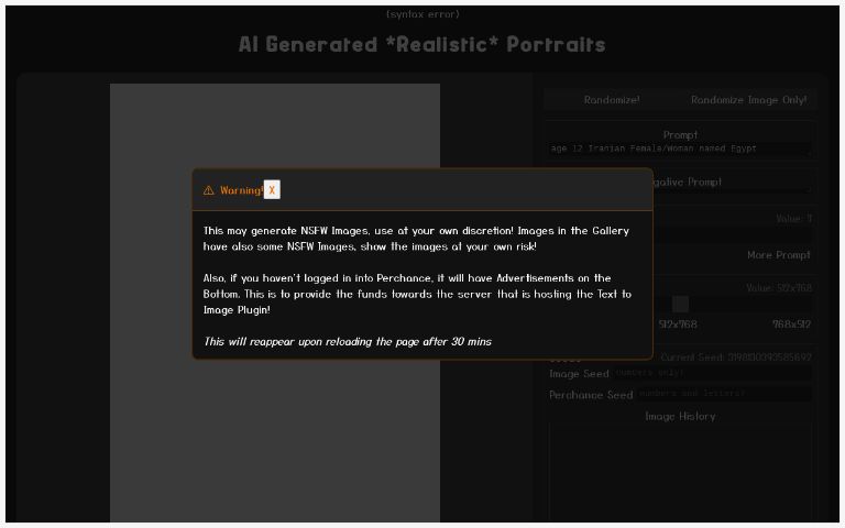 AI Generated *Realistic* Portraits