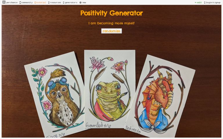 Positivity Generator