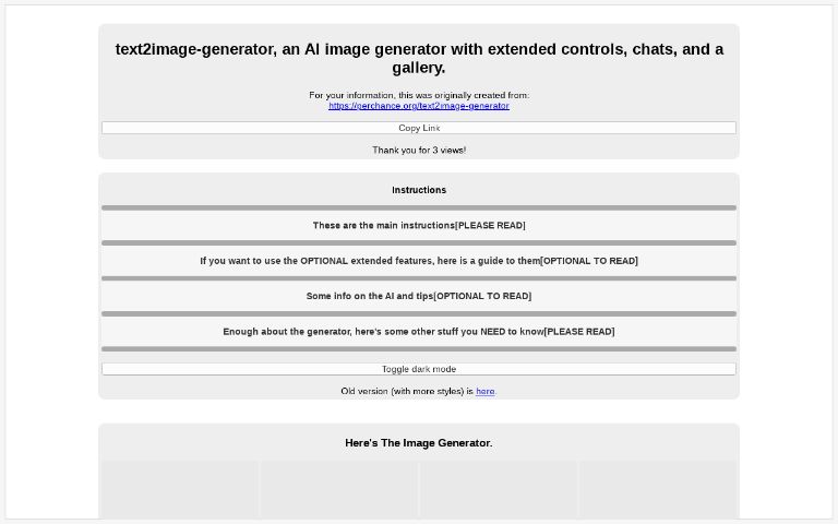 text2image-generator