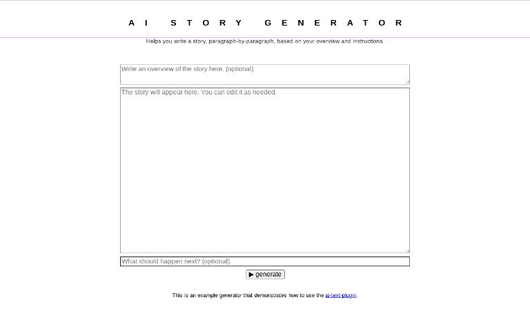 AI Story Generator