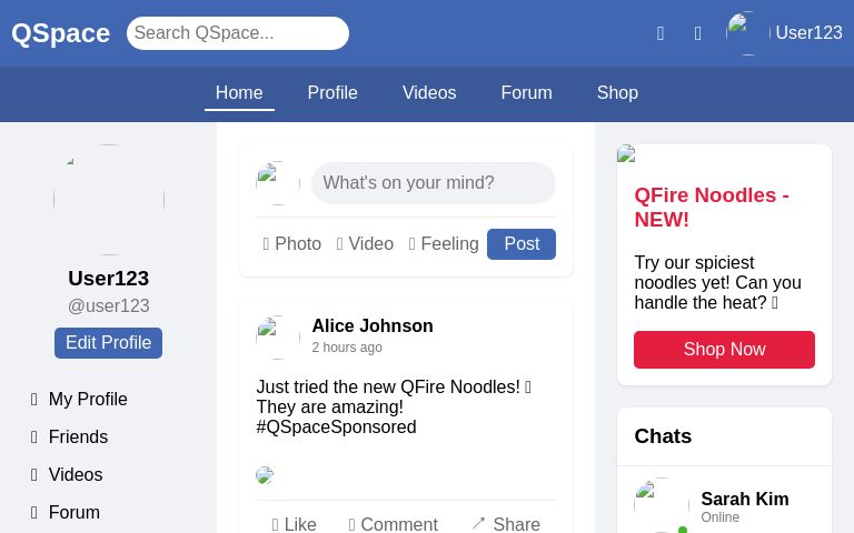 QSpace ― Perchance Generator
