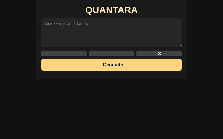 QUANTARA ― Perchance Generator
