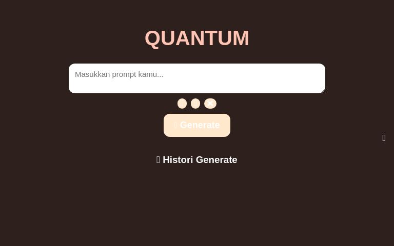 QUANTUM ― Perchance Generator