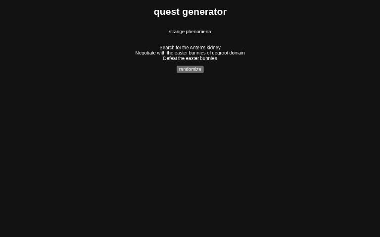 quest generator