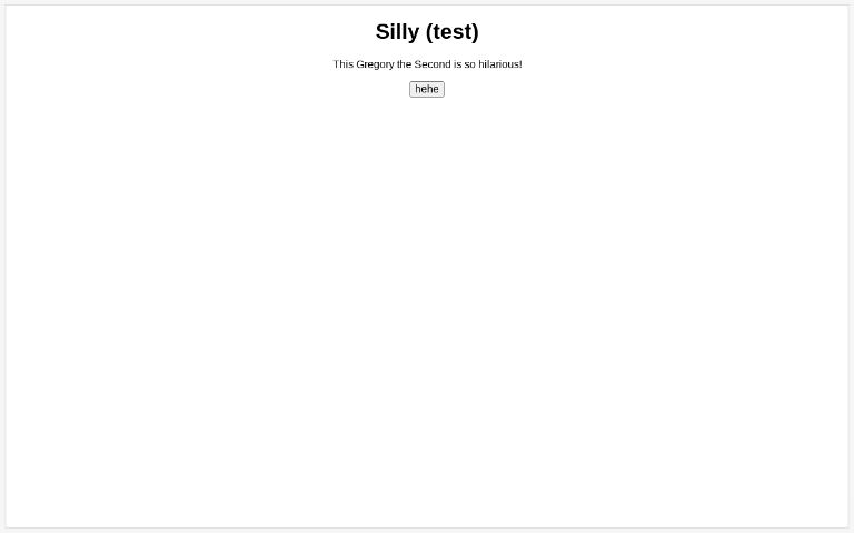 Silly (test) ― Perchance Generator