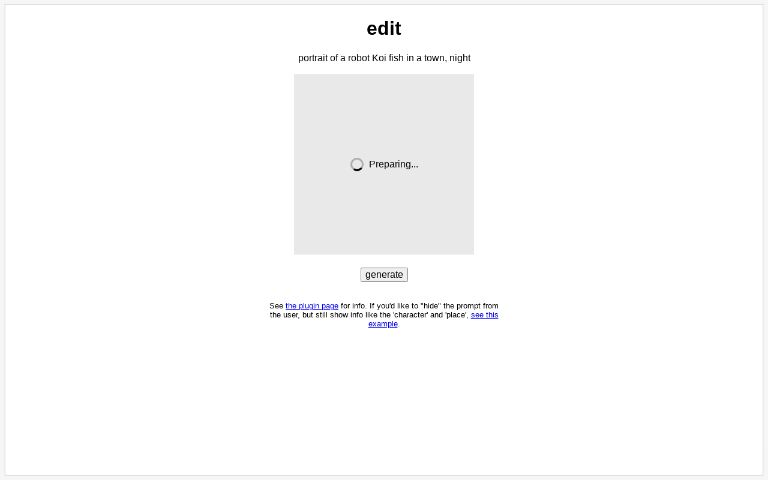 edit ― Perchance Generator