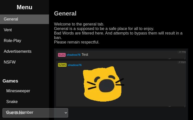 Menu ― Perchance Generator