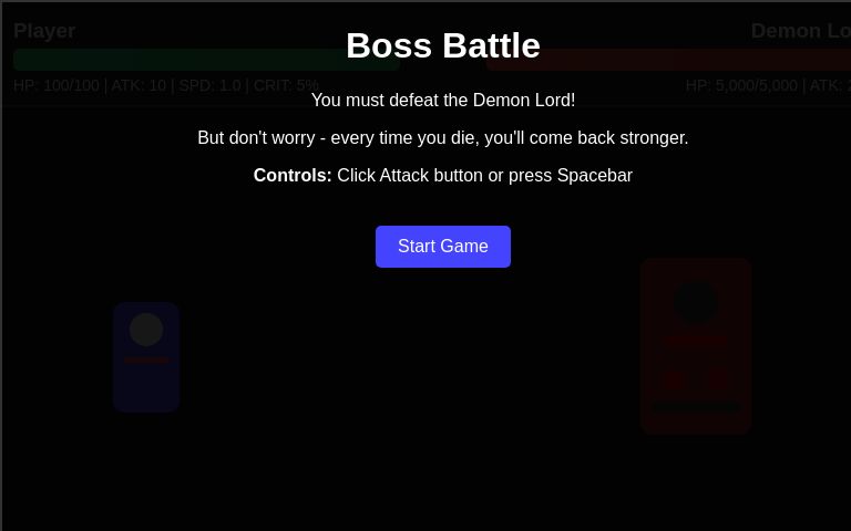 Ultimate Victory! ― Perchance Generator