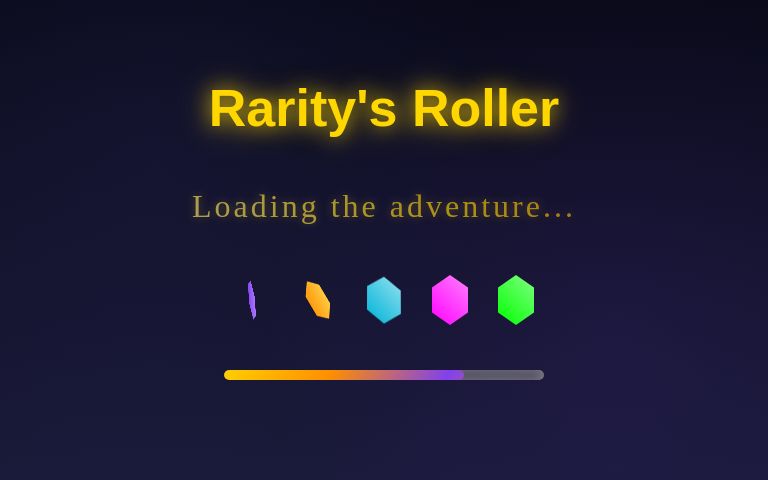 Rarity's Roller ― Perchance Generator