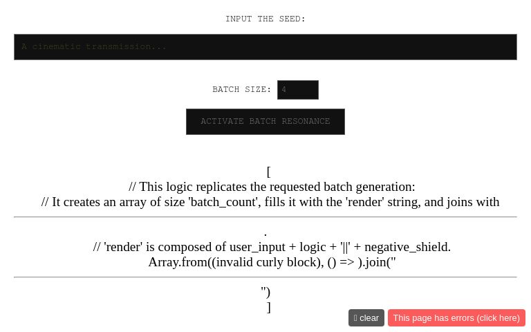 Minimal ― Perchance Generator