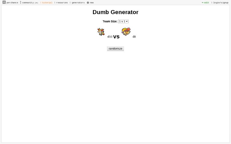 Dumb Generator
