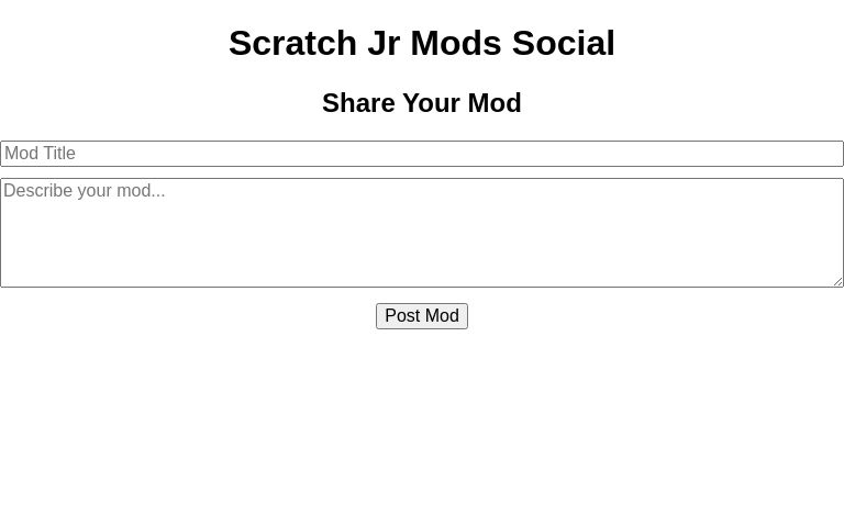Scratch Jr Mods Social ― Perchance Generator