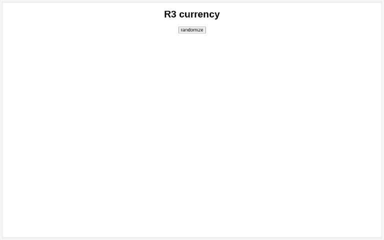 R3 currency ― Perchance Generator
