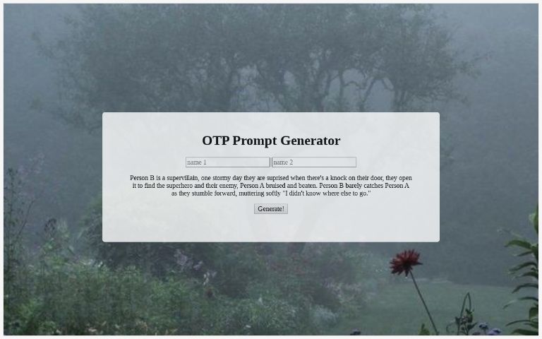 OTP Prompt Generator