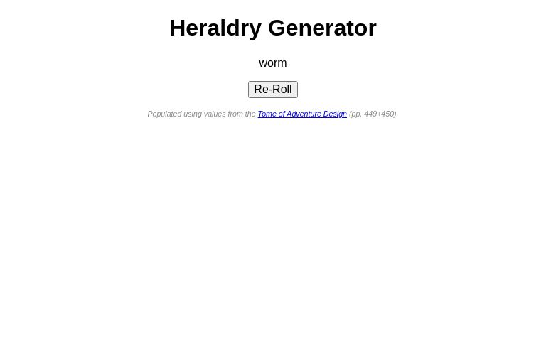 Heraldry Generator