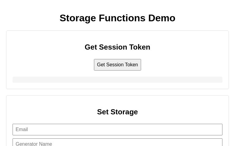 Storage Functions Demo ― Perchance Generator