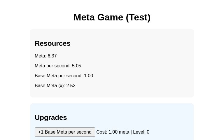 Meta Game (Test) ― Perchance Generator